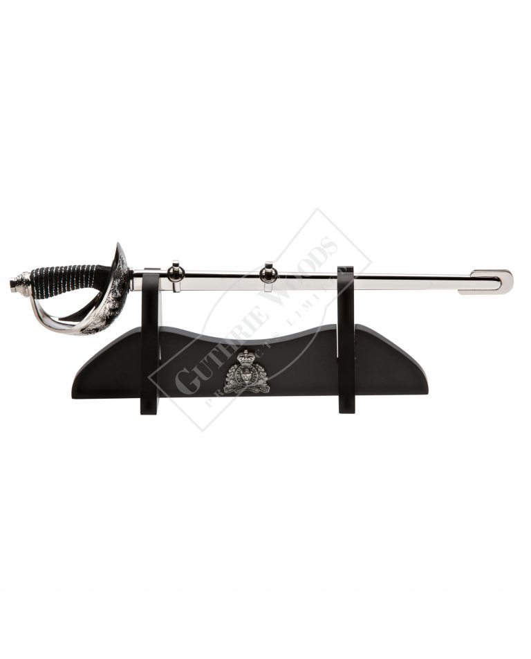 Miniature RCMP Officer’s Sword | Guthrie Woods Products Ltd