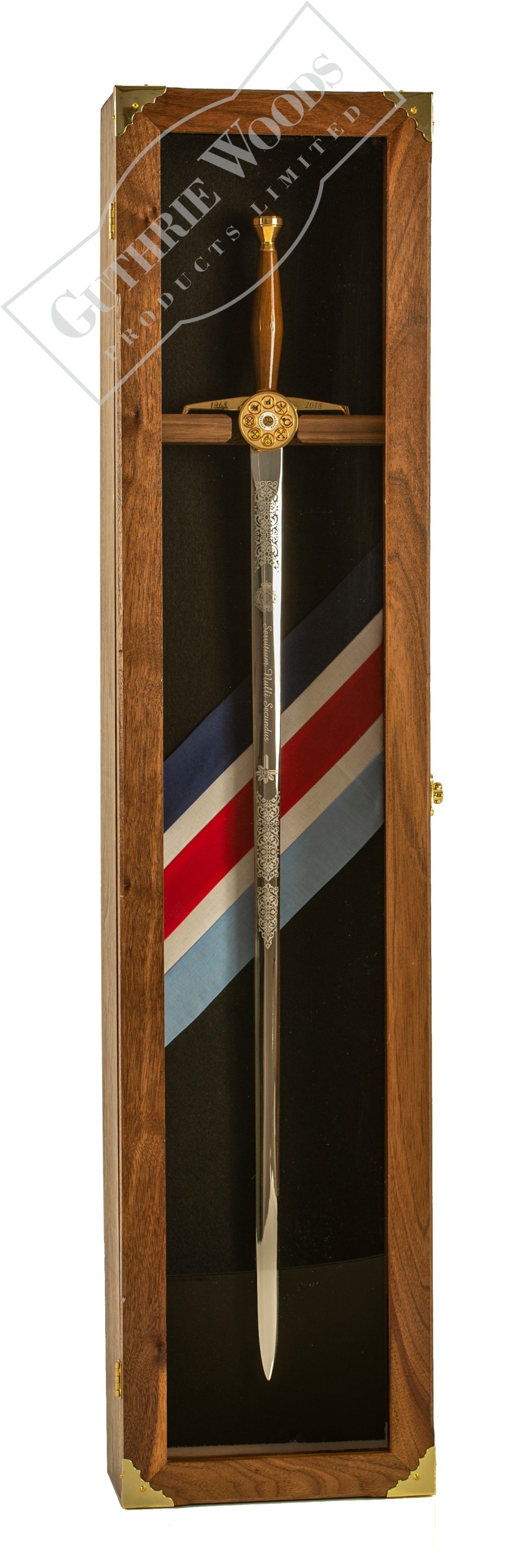 Sword Display Case | Guthrie Woods Products Ltd
